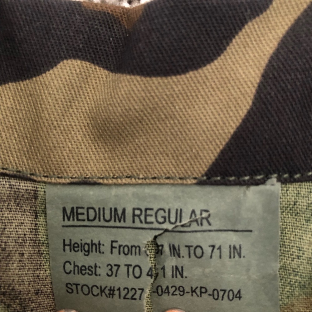 Tupac ‘All Eyez On Me’ Camo Army Jacket - Gem